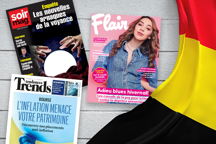 Quels sont les magazines les plus vendus en Belgique